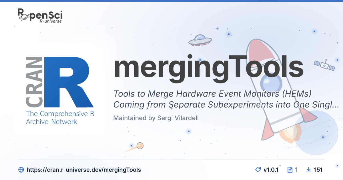 mergingTools: Tools to Merge Hardware Event Monitors (HEMs) Coming from ...